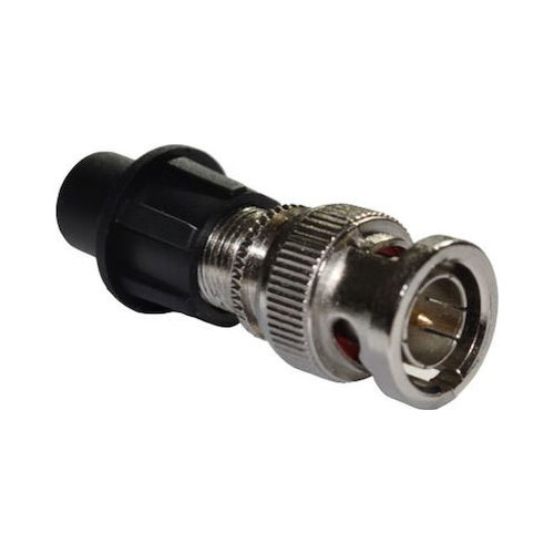 CAP-KBM-HD CONNECTOR BNC MALE with CAP in Black color Press Fit ...